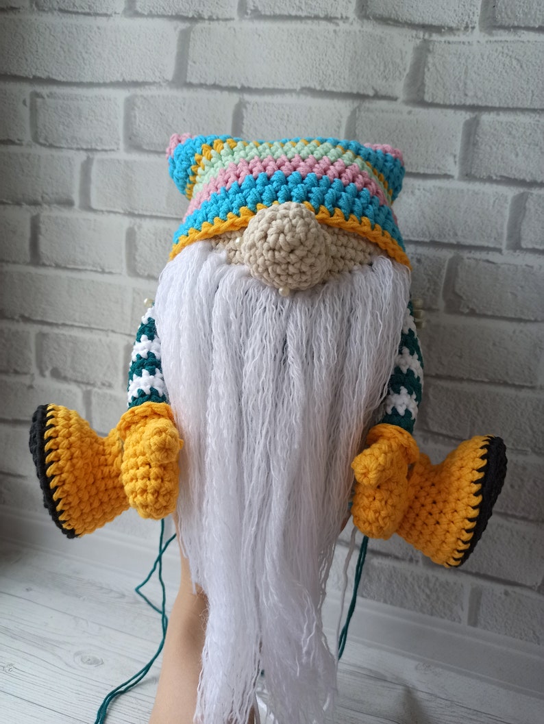 Gnome Crochet Pattern Spring Big Gnome Crochet Pattern | Etsy UK