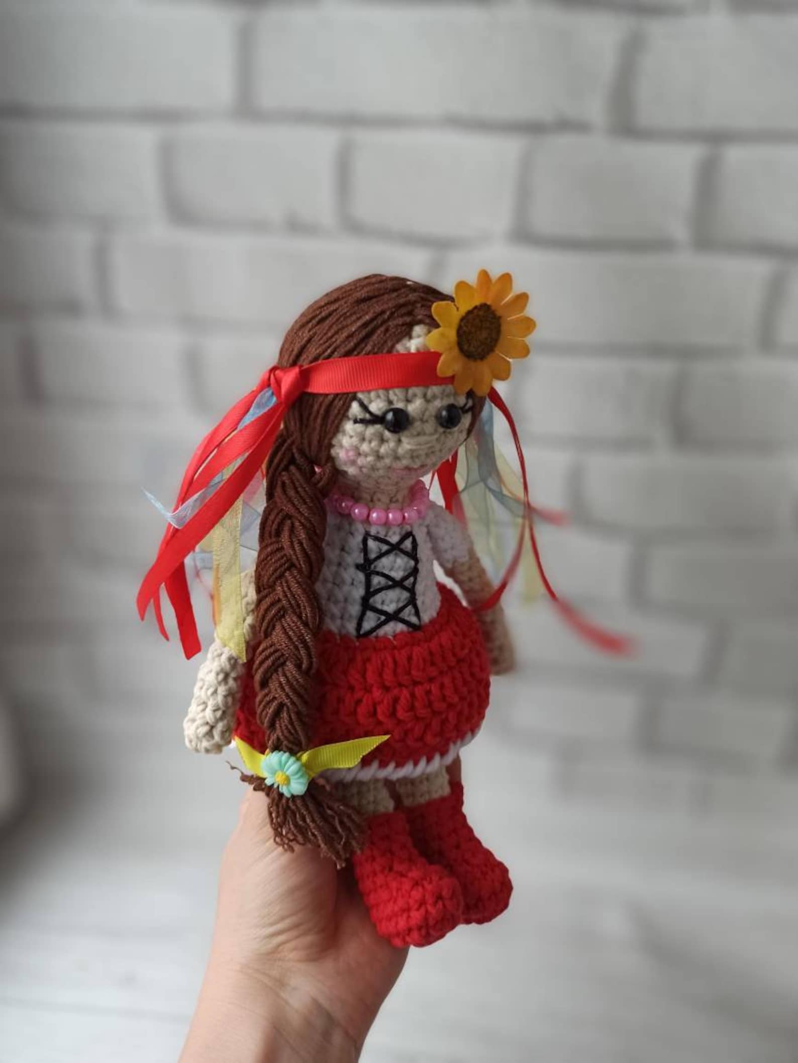 Ukrainian Doll Crochet Pattern Stay With Ukraine Crochet Doll - Etsy