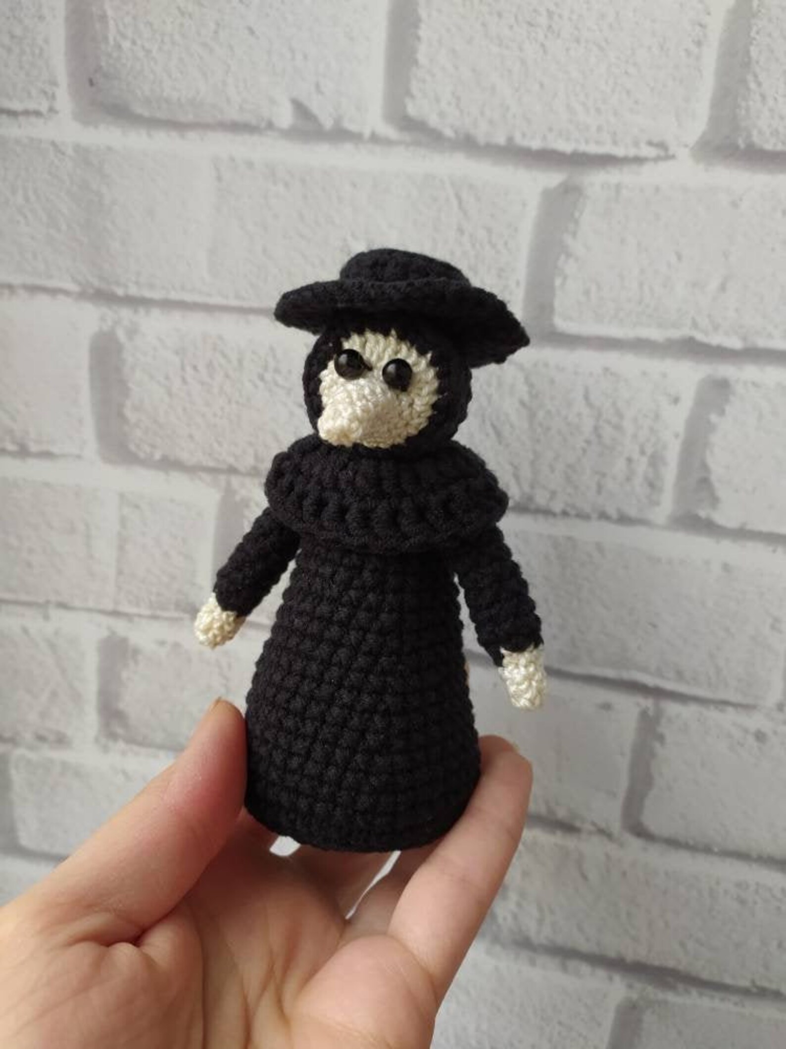 Plague Doctor Doll Plague Doctor Toy Monster Halloween Toy - Etsy