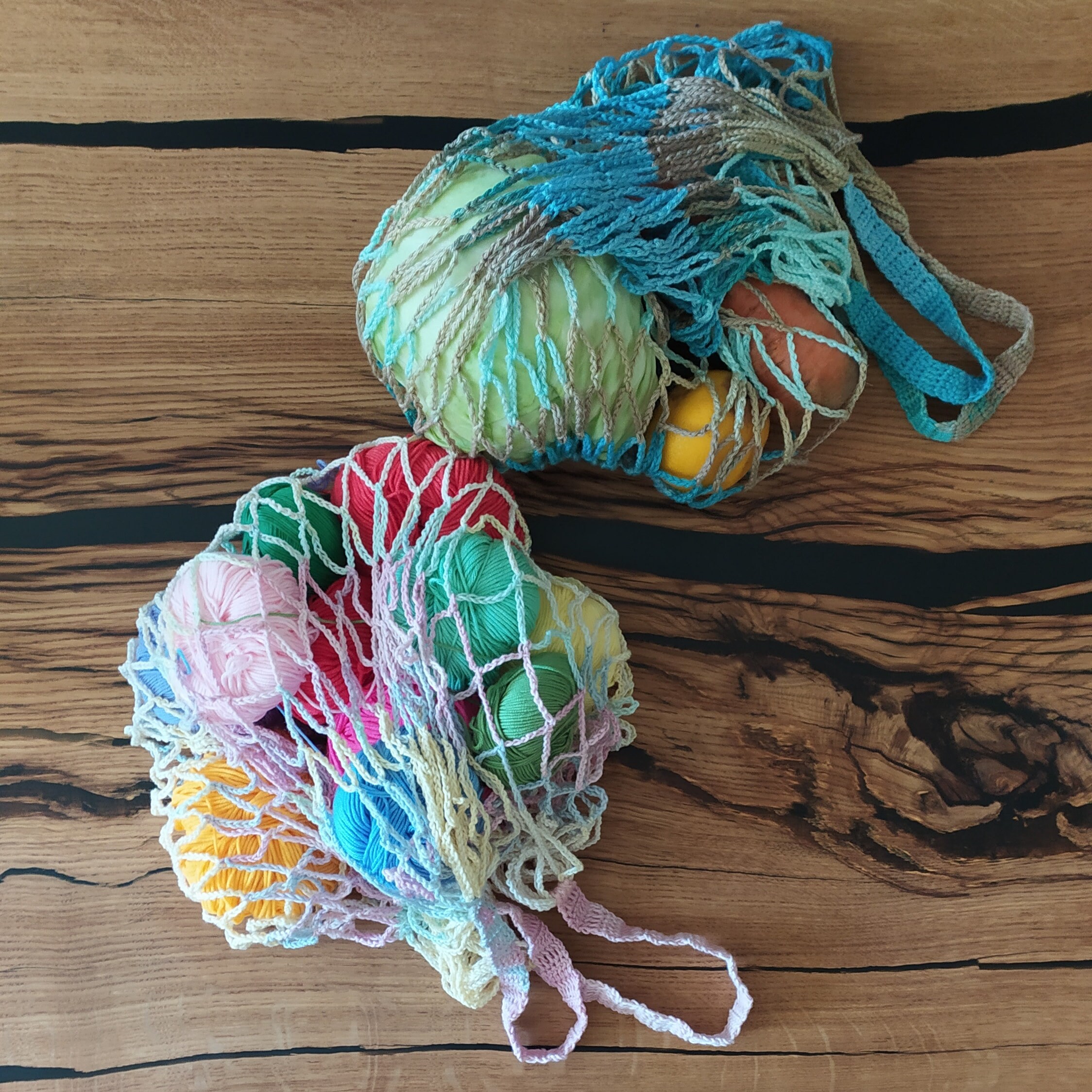 Crochet Pattern Market Bag Instant Download Easy Crochet Bag Produce ...