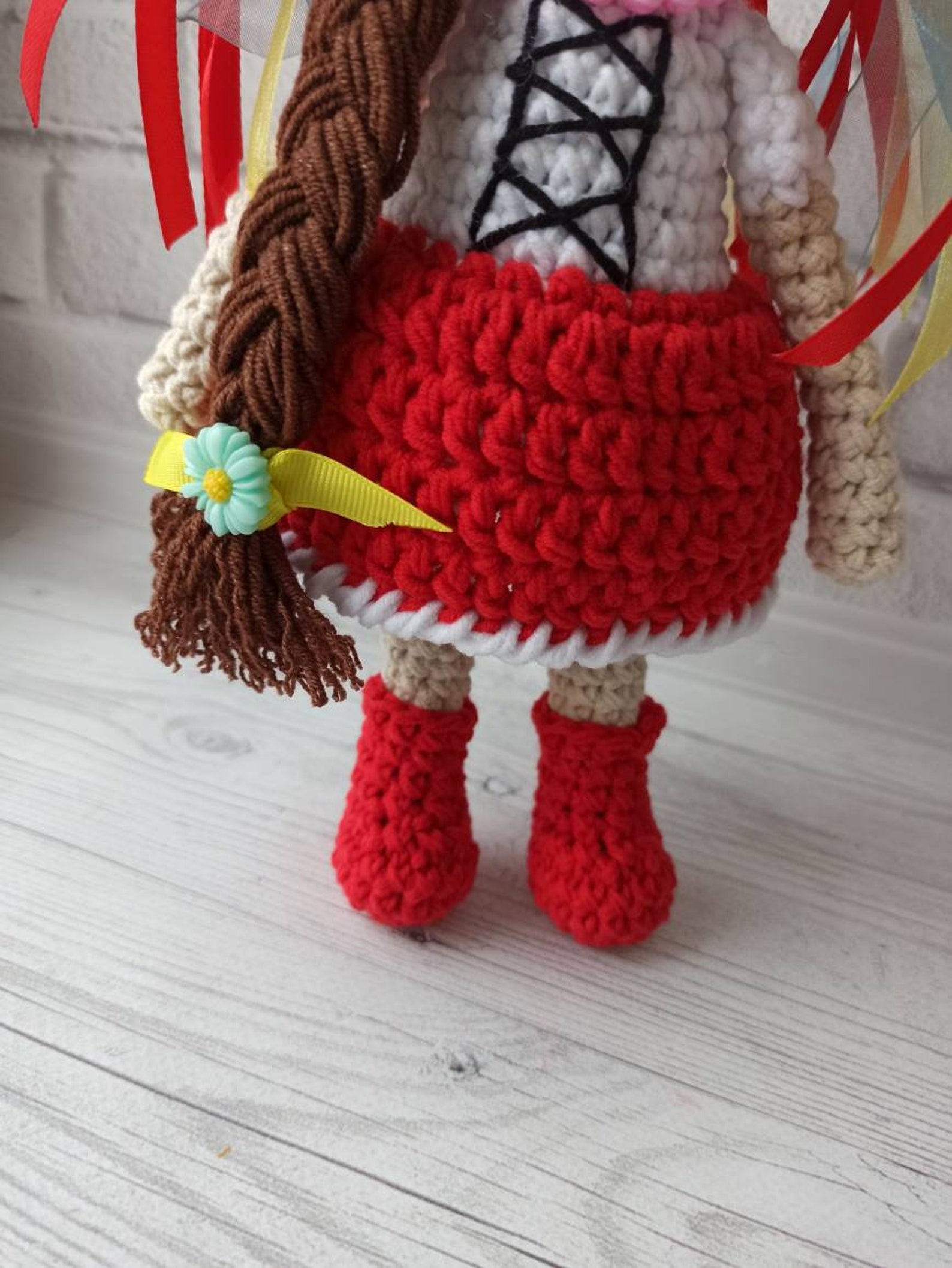 Ukrainian Doll Crochet Pattern Stay With Ukraine Crochet Doll - Etsy