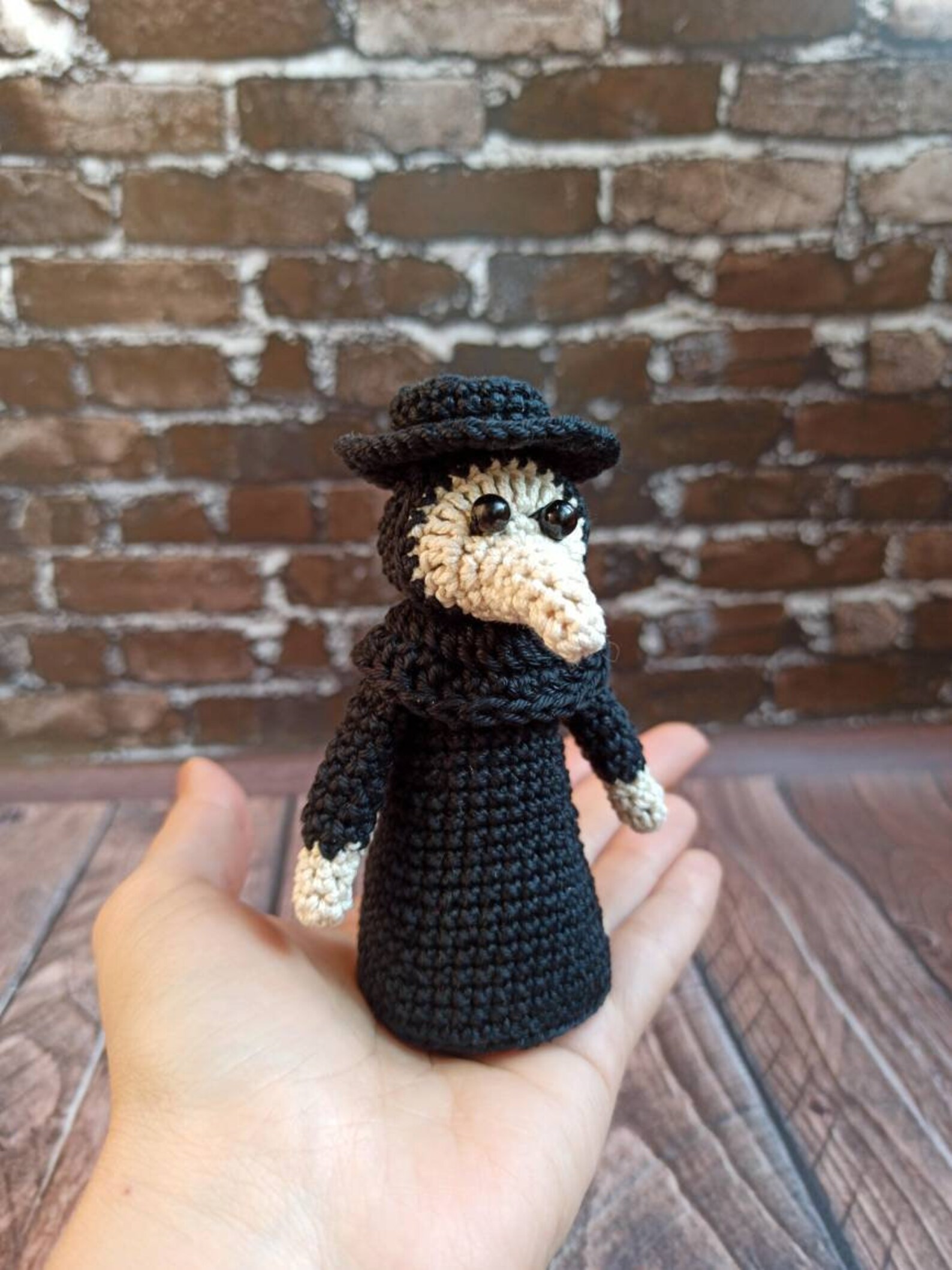 Plague Doctor Doll Plague Doctor Toy Monster Halloween Toy - Etsy