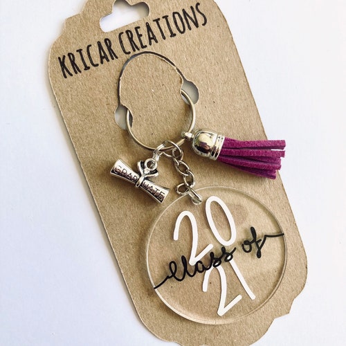 Graduation Keyring Graduate Keychain Scroll Keyring 2022 | Etsy UK