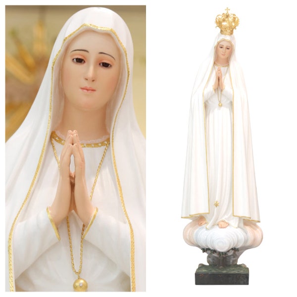 Virgin Mary Statue - Etsy