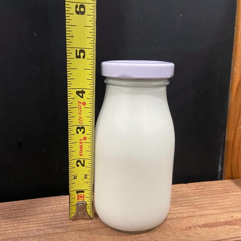 Milk Glass Bottles Small - Etsy