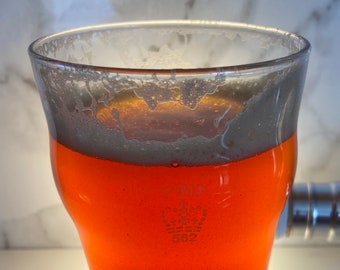 Imperial Pint Beer Glasses With Crown - Etsy