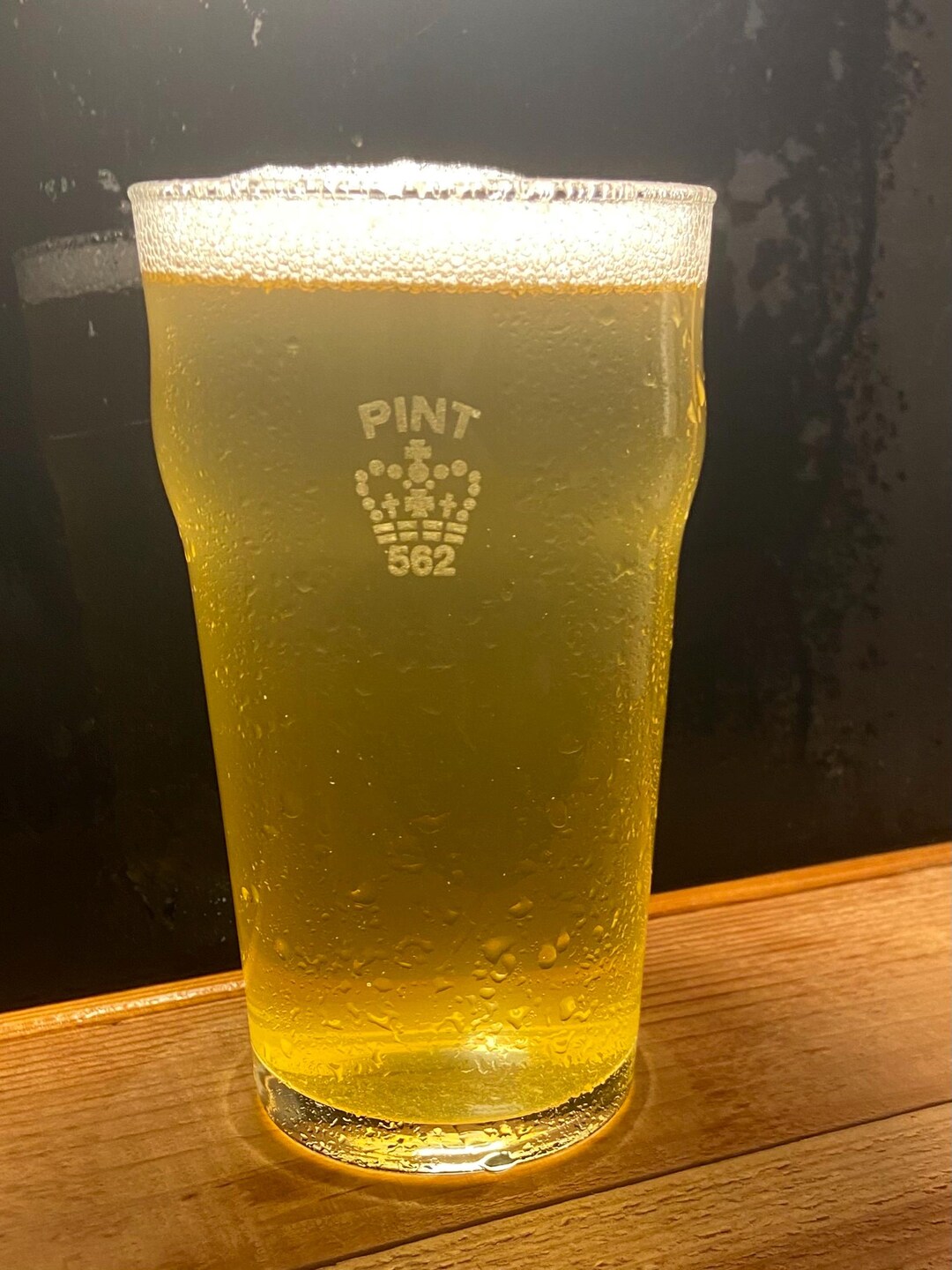 British Crown Imperial Pint Glass Etched England Beer Glass 20 Oz - Etsy
