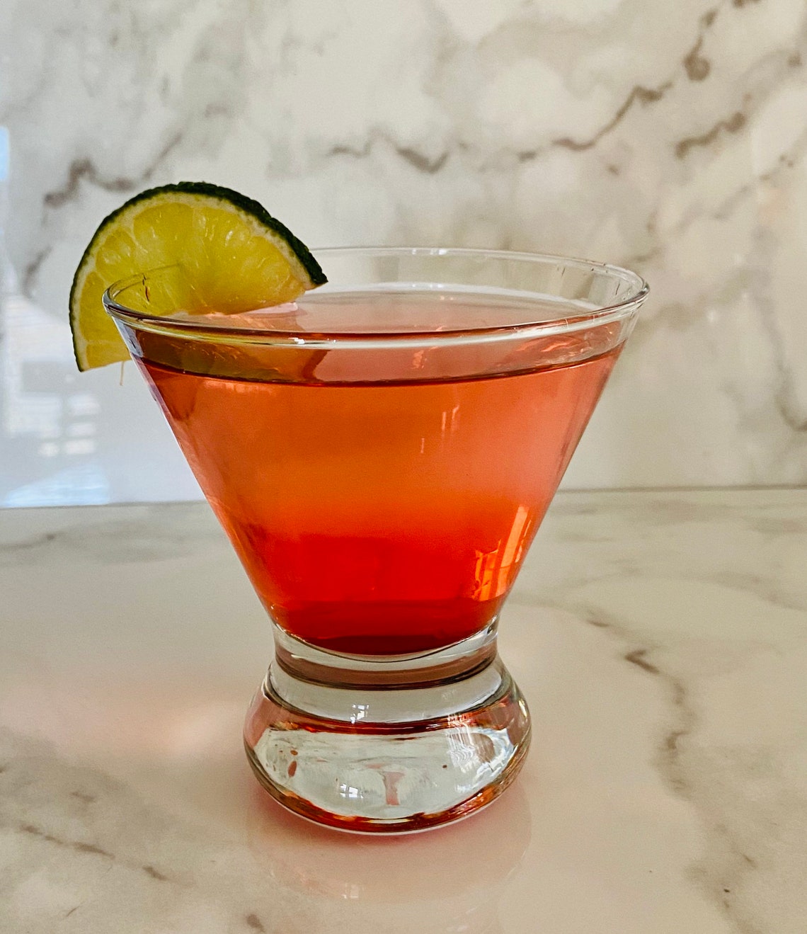 Cosmopolitan Stemless Martini Glass | Etsy