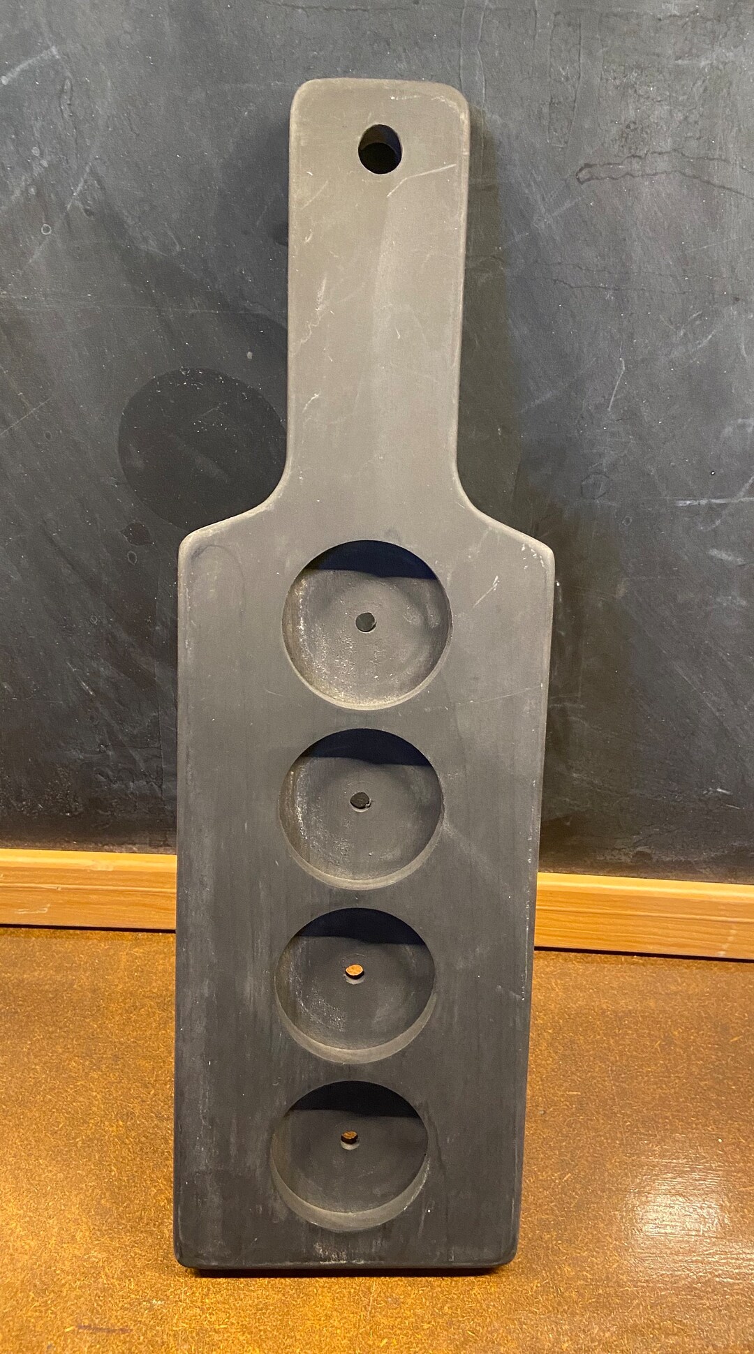 Chalkboard Beer Sampler Flight Paddle Plus Four 5 Oz Taster Glasses - Etsy