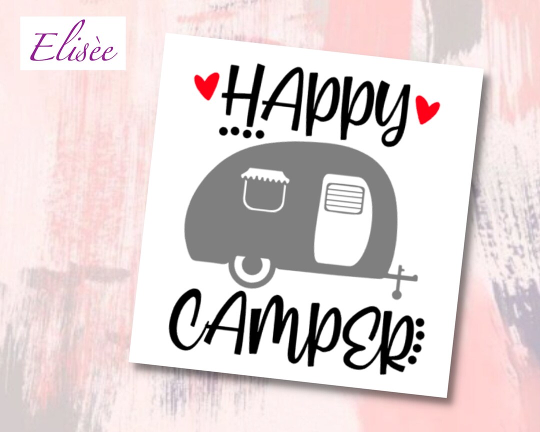 VINYL DECAL_QUOTE_CAMPING, Lettering, Camping, Camper, Stickers, Name ...