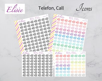 Telephone Sticker - Etsy