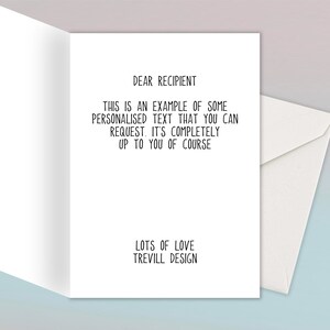Traitor Card Personalised Leaving Work Recommendation Good Luck, With ...