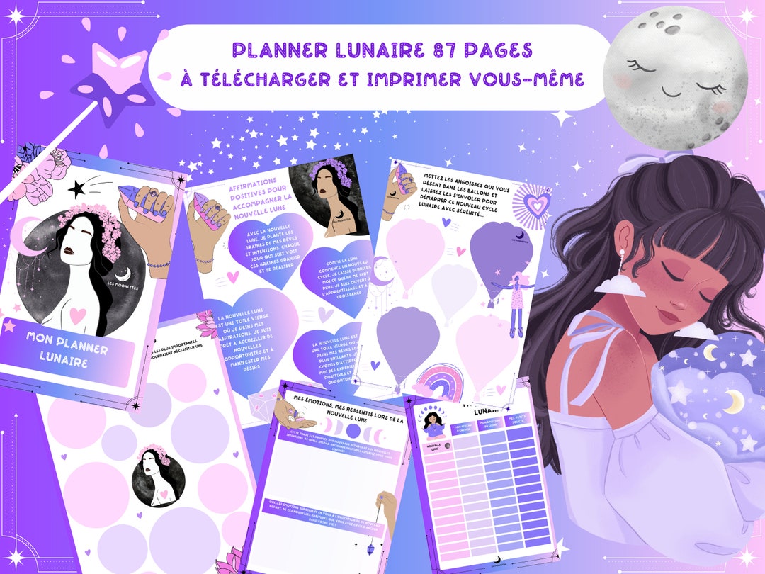 Lunar Planner: Explore the Energies of the Moon and Cultivate a Deep ...