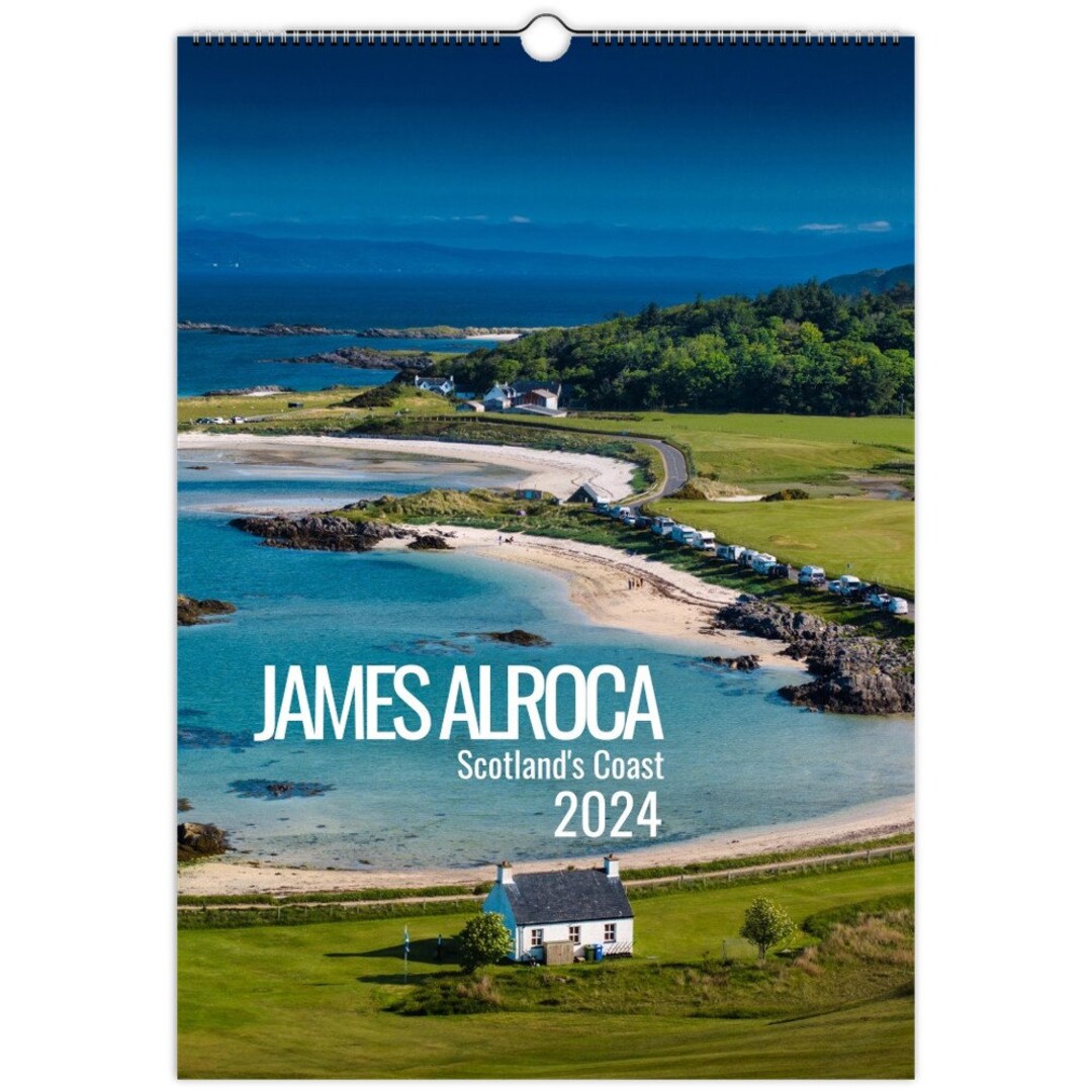 Scotland's Coast Calendar 2024 free Worldwide Shipping / Isle of Skye ...