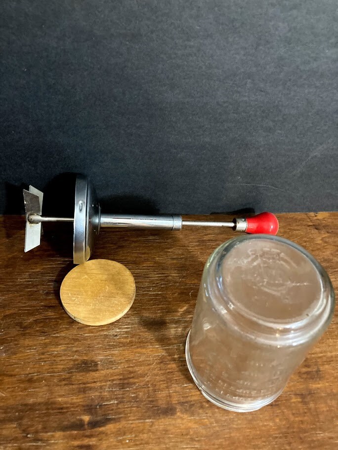 Vintage Wooden Handle Nut Chopper - Etsy