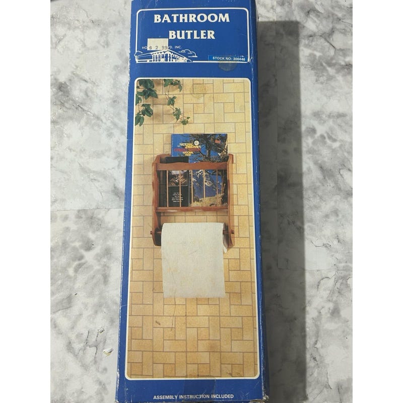 Butler Toilet Paper Holder - Etsy