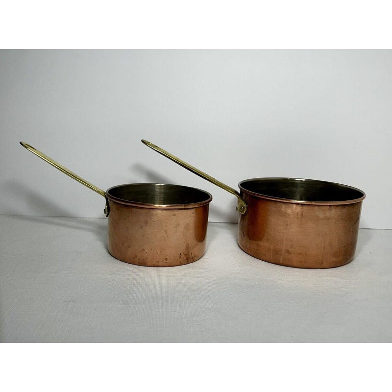 Vintage Copper Pots - Etsy