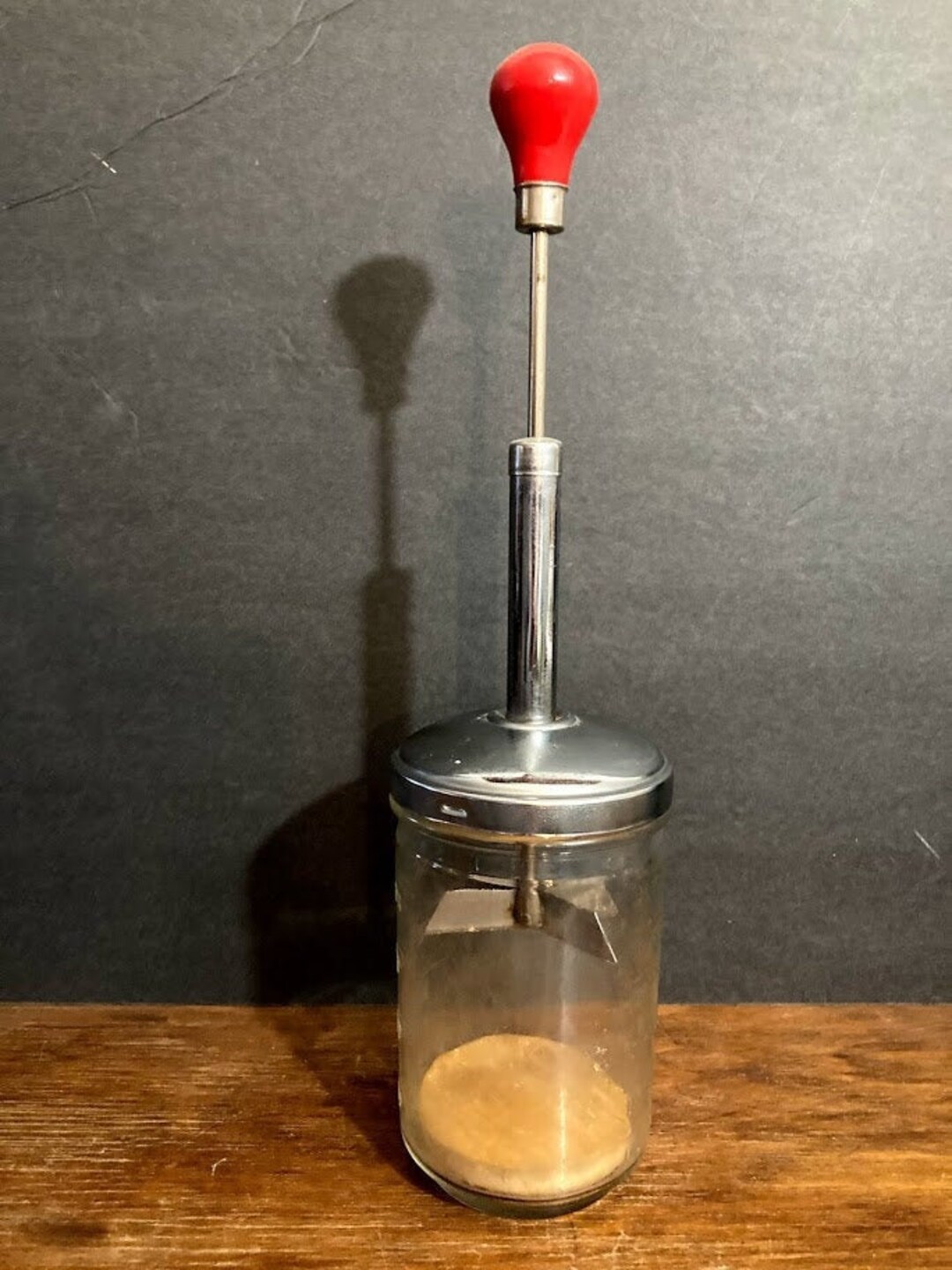 Vintage Wooden Handle Nut Chopper - Etsy