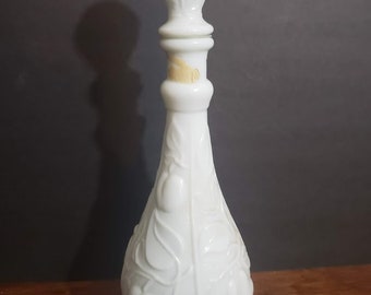 Milk Glass Decanter | Etsy