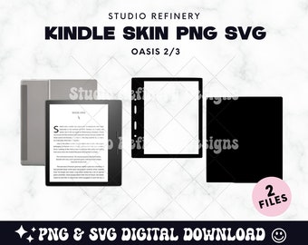Kindle Basic 2022 Skin Template SVG PNG - Etsy