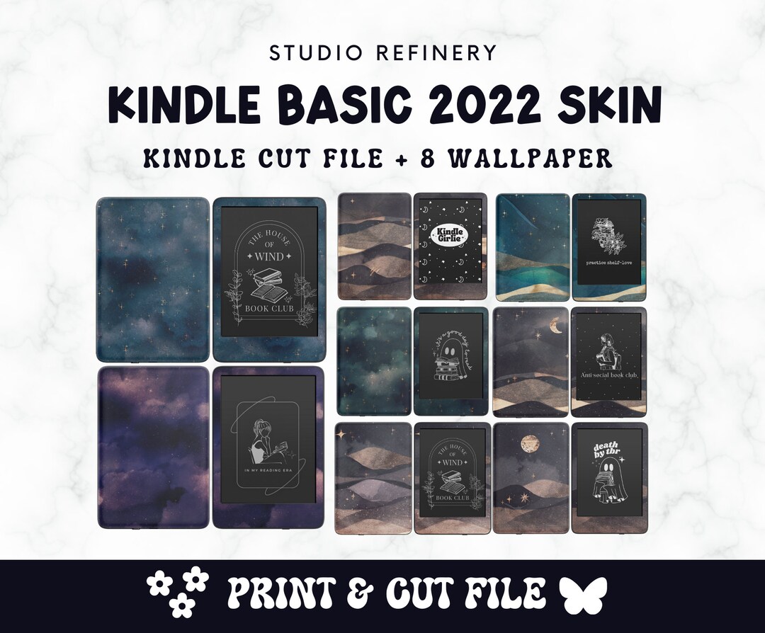 8 Midnight Sky Kindle Skin, Aesthetic Skins for Amazon Kindle Basic ...