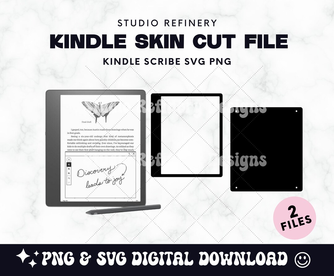 Kindle Scribe Cut File Template PNG SVG - Etsy