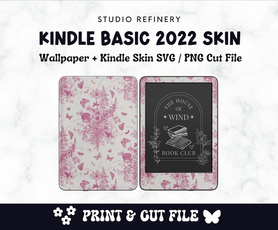 Kindle Basic 2022 Skin Template Vintage Floral - Etsy
