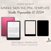 Bookish Bundle SVG PNG, Cute Trendy Aesthetic Popular Bookish Kindle ...