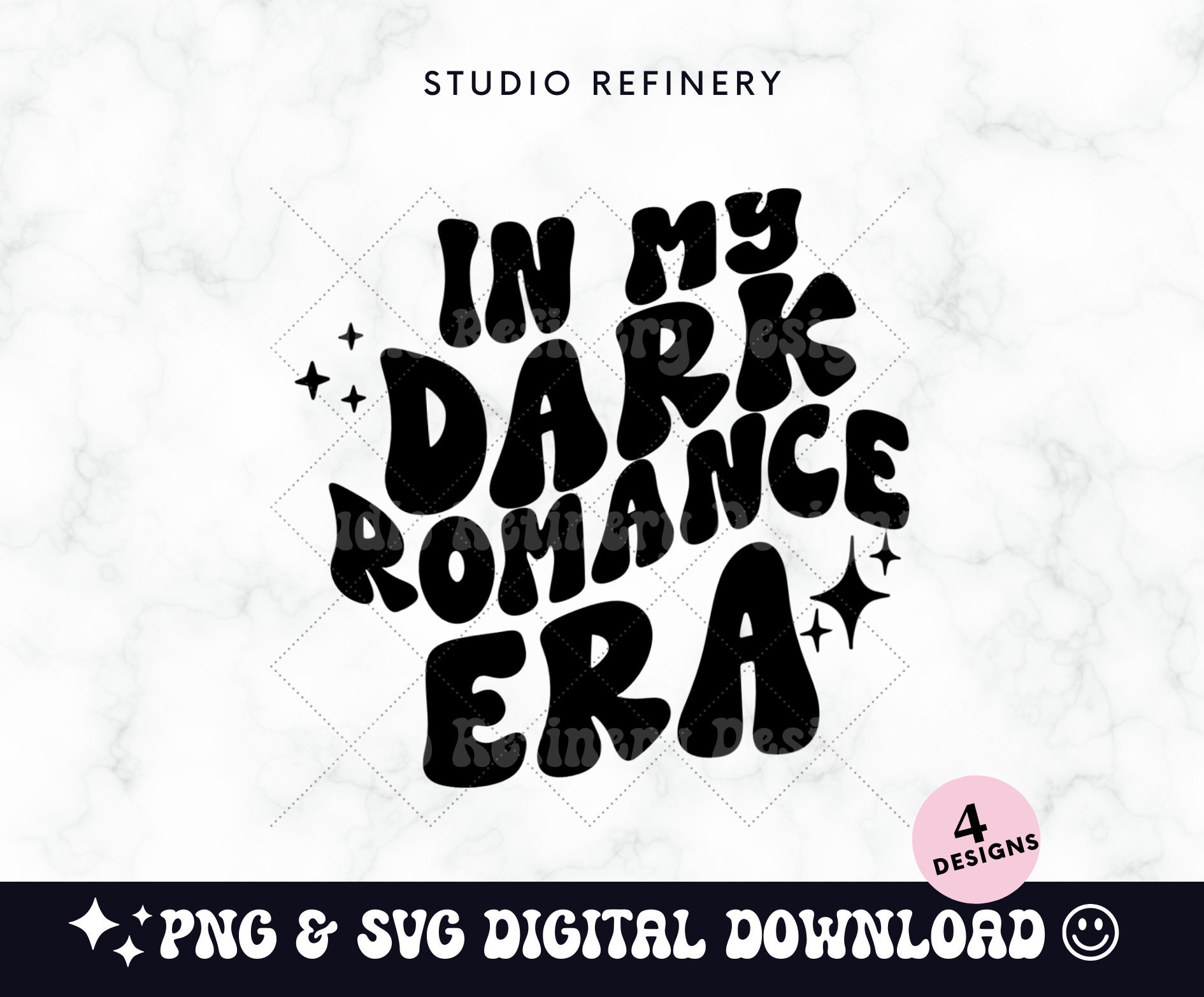 In My Dark Romance Era Svg Png, Smut Reader Svg, Fictional Svg, Trendy ...