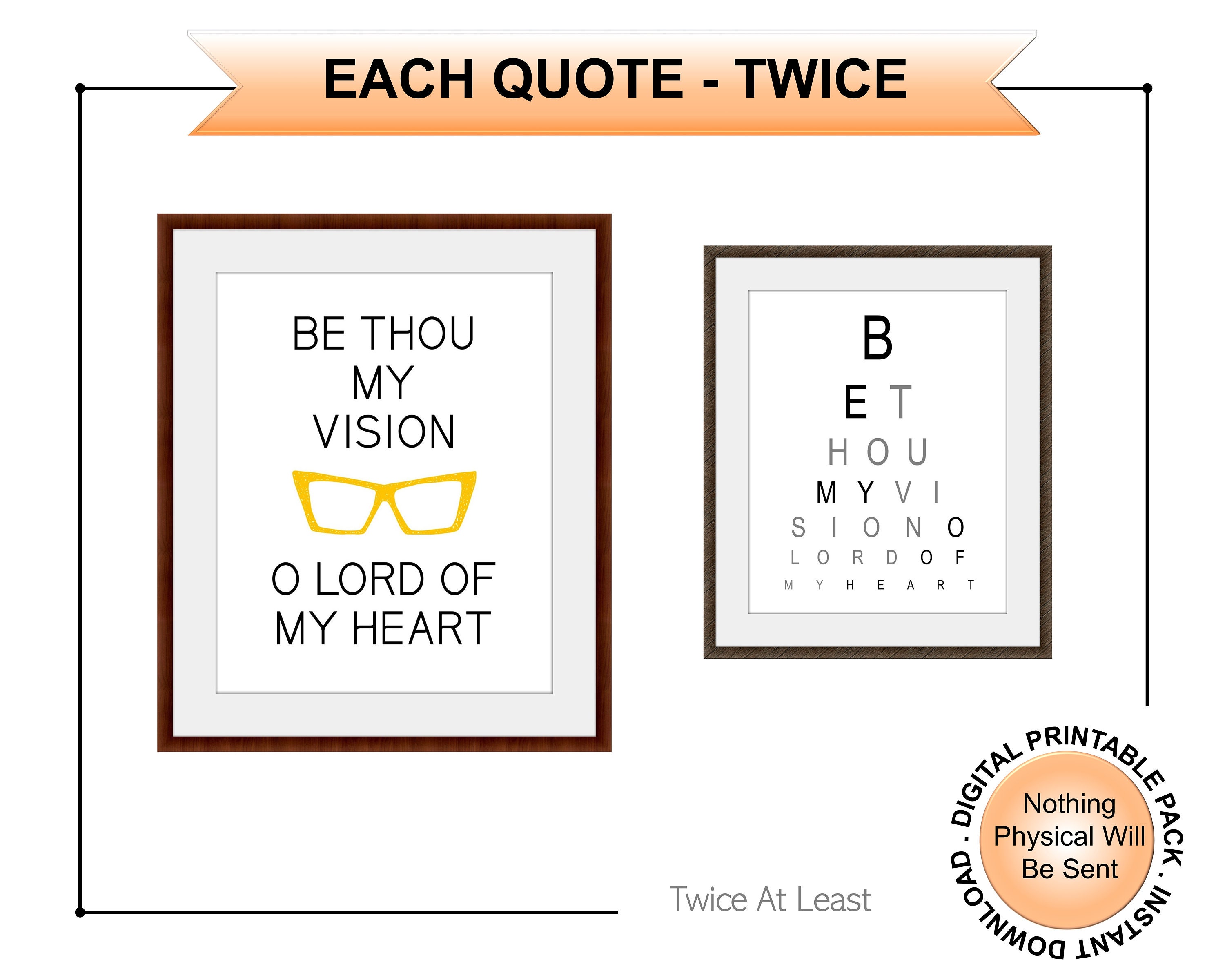 Be Thou My Visionhymn Wall Art Christian Printable - Etsy