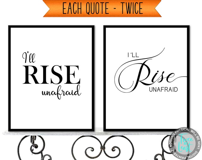 And I'll Rise up / Rise up / Quotes / Inspirational Sign / Wood Signs ...
