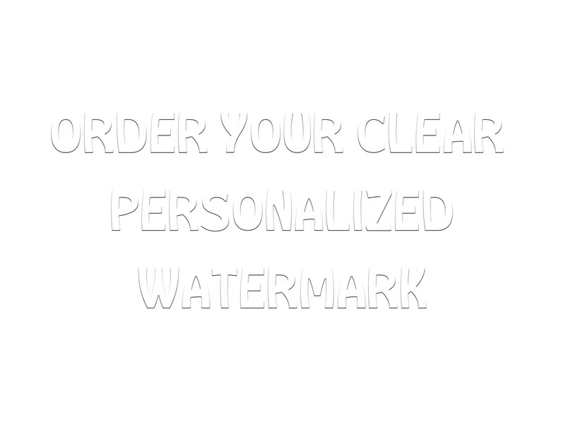 Clear Watermark Transparent Watermark Custom Typography Watermark Text ...