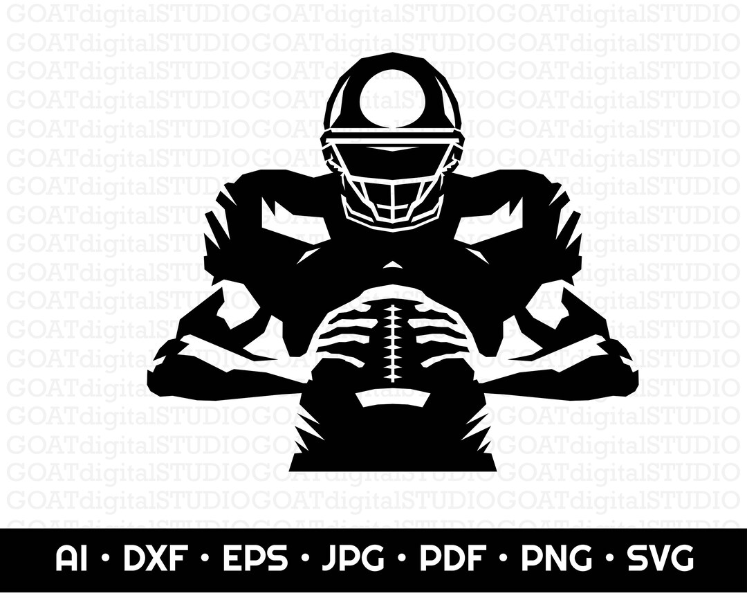 Football Player SVG, Football Shirt SVG, Football Fan SVG, Superbowl ...