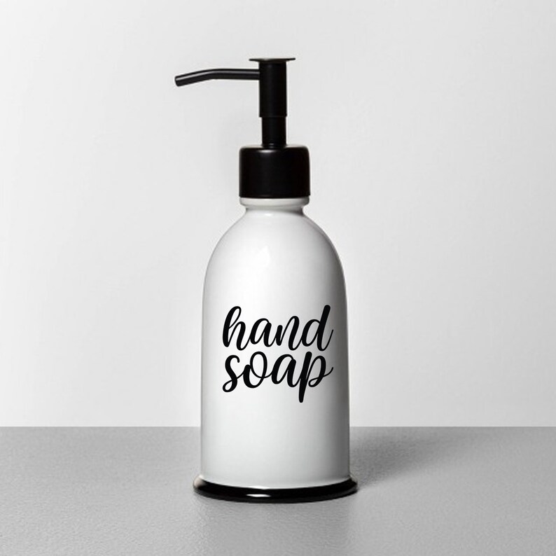 Hand Soap SVG, Soap Container Labels SVG, Laundry SVG, Organization ...