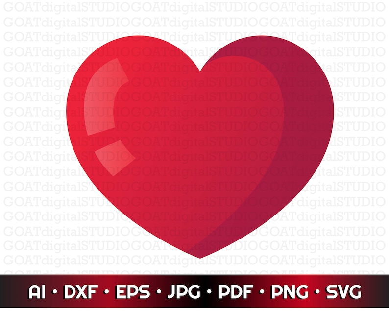 Red Heart Svg, Heart SVG, Sketch, Hand-drawn Heart Svg, Valentine Heart ...