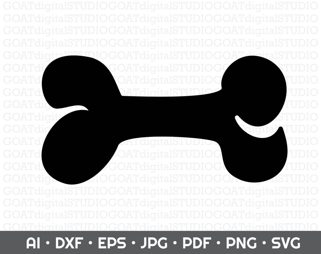 Dog Bone Svg, Dog Svg, Dog Bone Svg, Animal Svg, Dog Print, Bone Print ...