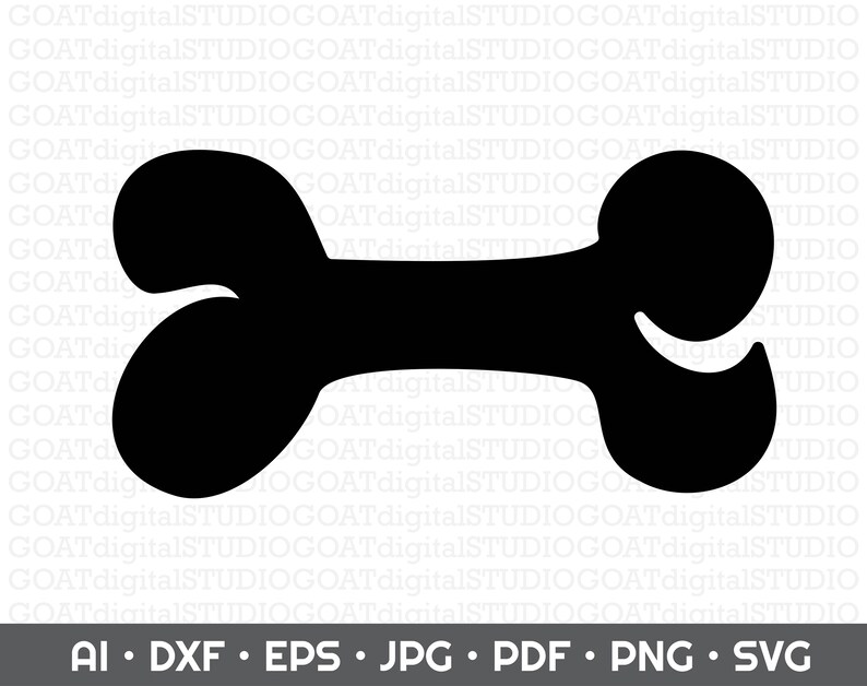 Dog Bone Svg Dog Svg Dog Bone Svg Animal Svg Dog Print - Etsy Israel
