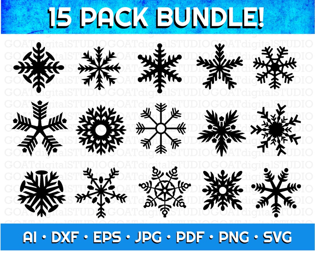 Snowflake Svg, Snow Svg, Winter Svg, Blizzard Svg, Christmas Svg ...