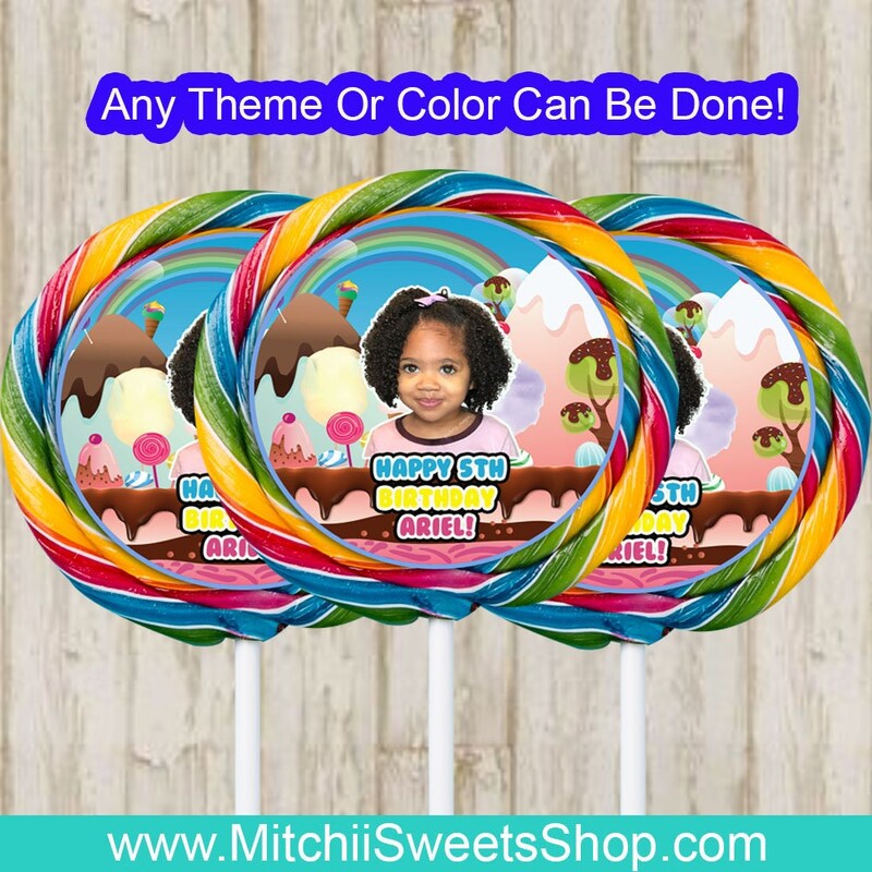 Lollipop Stickers - Etsy