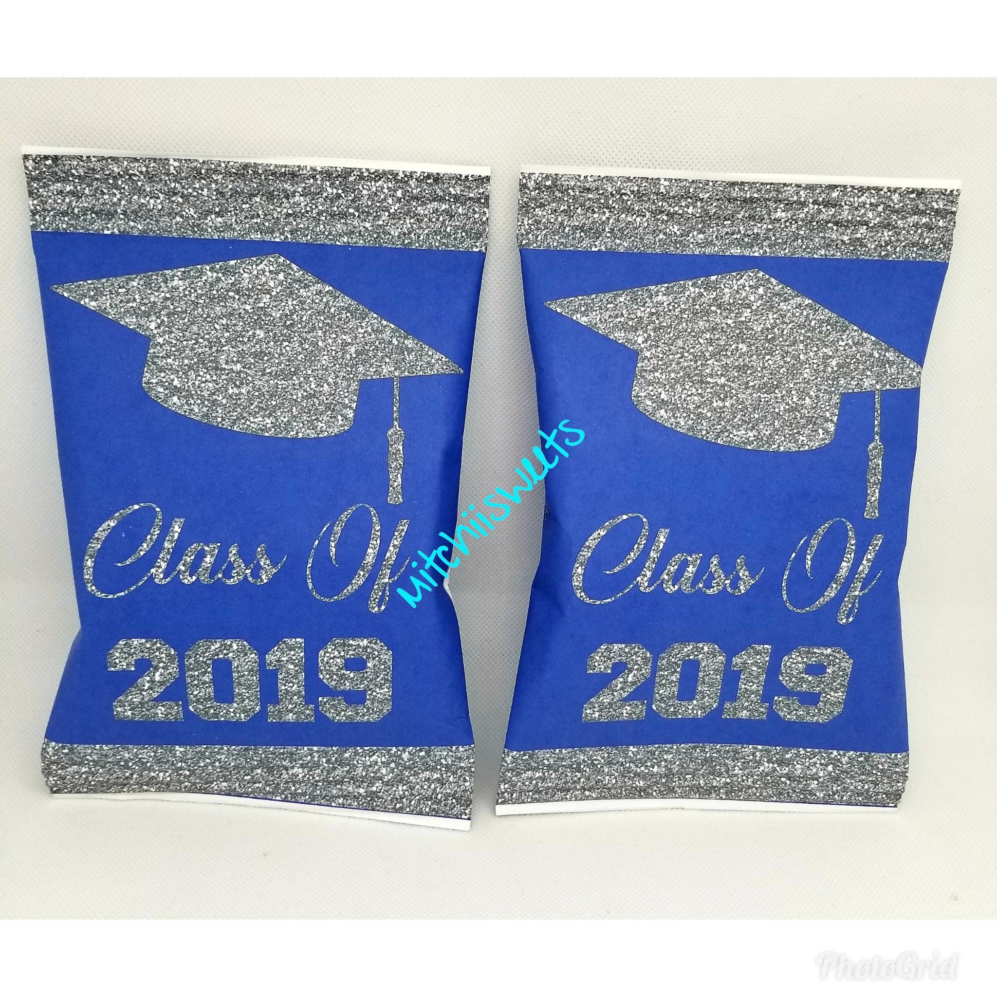 Graduation Favor Bags Graduation Chip Bags Graduation Gifts - Etsy
