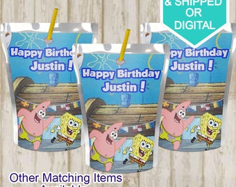 Capri Sun Labels - Etsy