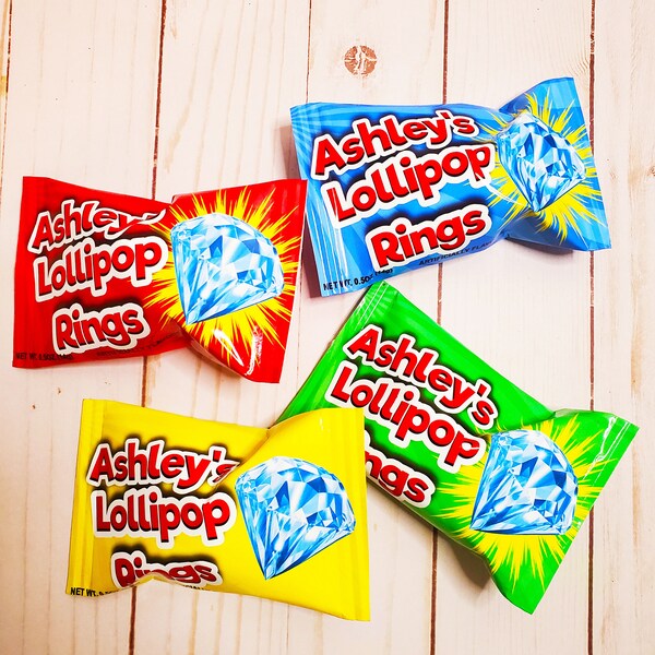 Ring Pop Favors - Etsy