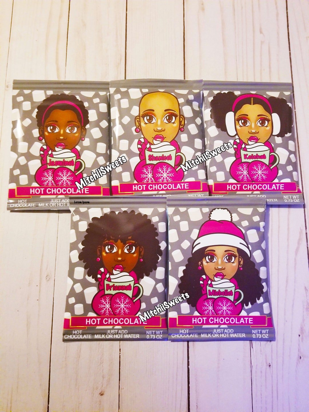 Hot Chocolate- Personalized Hot Chocolate Hot Chocolate Favor Birthday ...