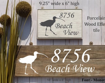 Lake Address Sign - Etsy