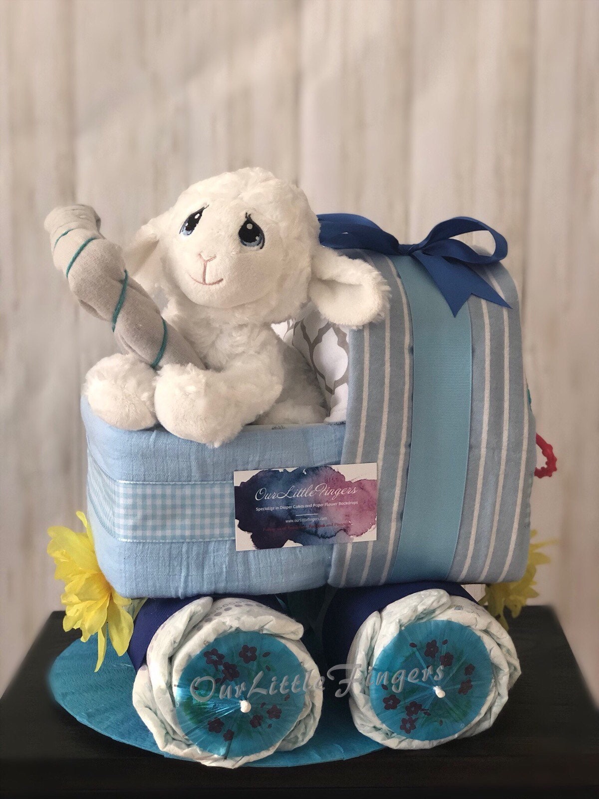 Stroller Diaper Cake Baby Diaper Cake Girl Diaper Cake Baby - Etsy