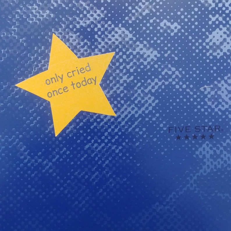 Not Accomplishment Star Sticker Sheet With 6 Jumbo Stickers - Funny ...