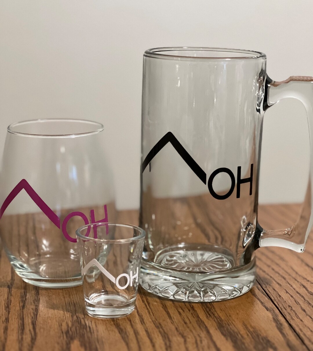 Ethanol Chemical Structure - Beer Mug - Wine Glass - Shot Glass - STEM ...