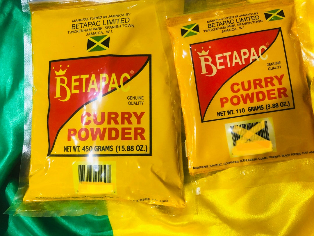 BETAPAC Jamaican Curry Powder- 3.88 Oz OR 15.88 Oz - Etsy