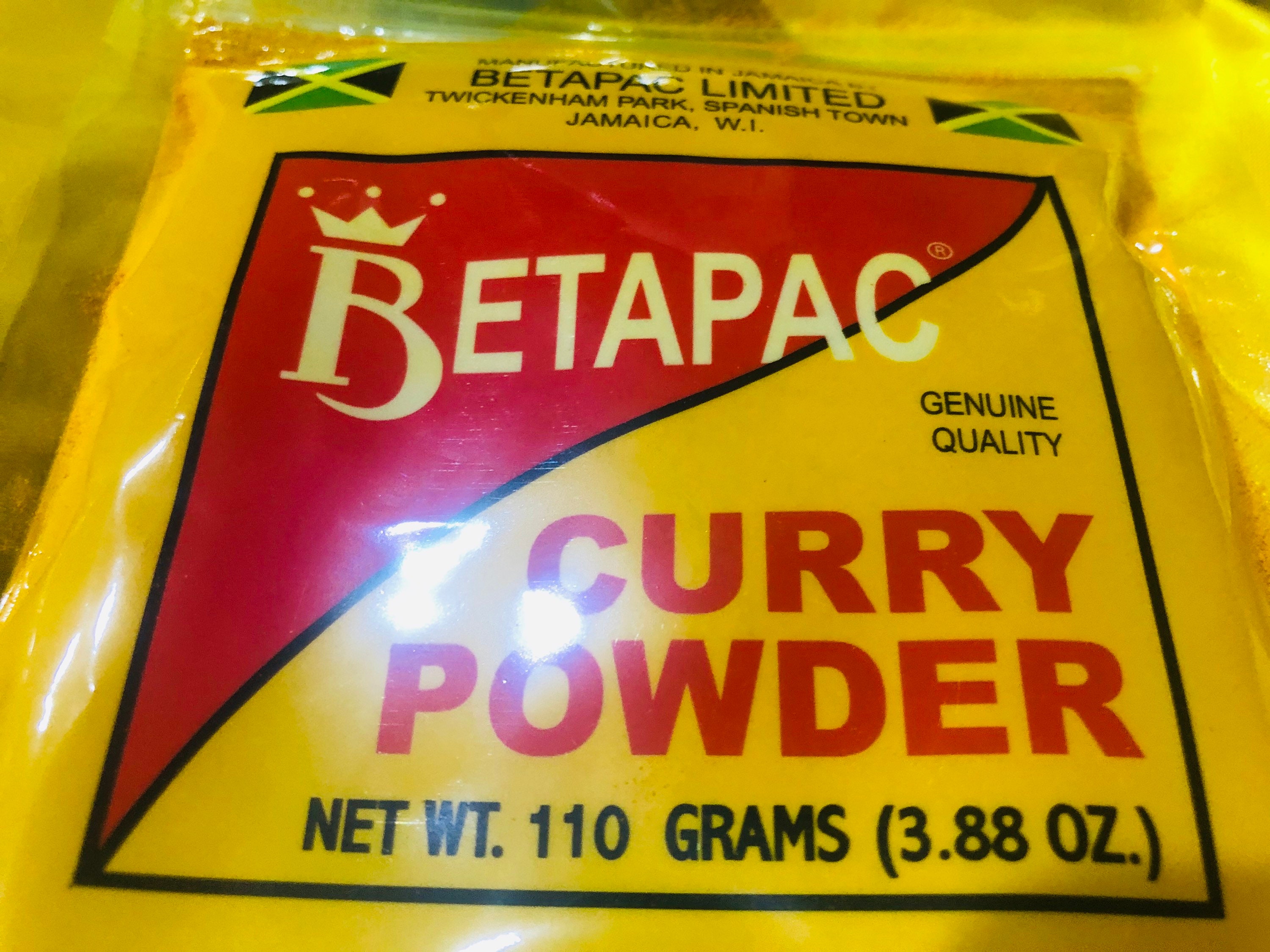 BETAPAC Jamaican Curry Powder 3.88 Oz OR 15.88 Oz | Etsy
