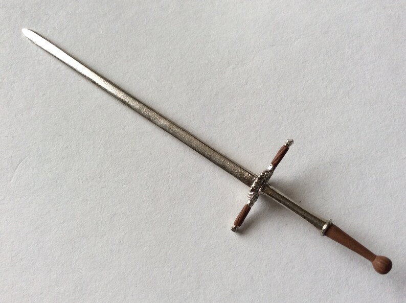 Delightful Tiny Metal Small 17th Century Influenced Long Sword - Etsy